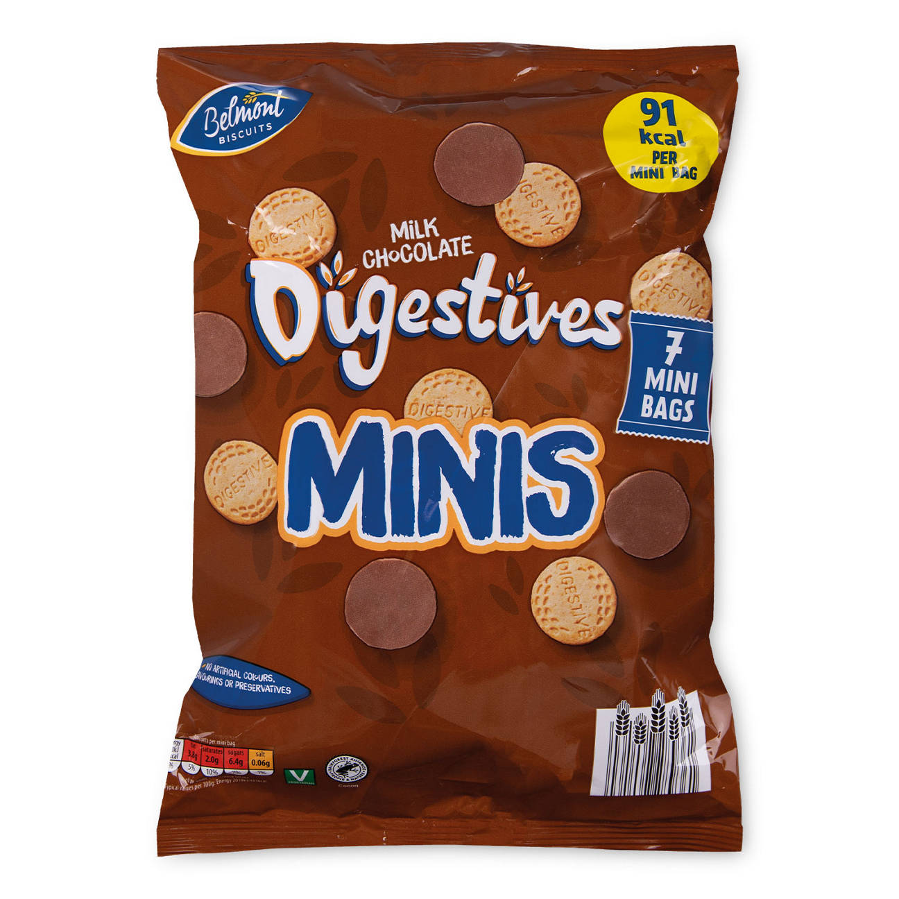 Milk Chocolate Digestives Minis 7 Pack | ALDI UK